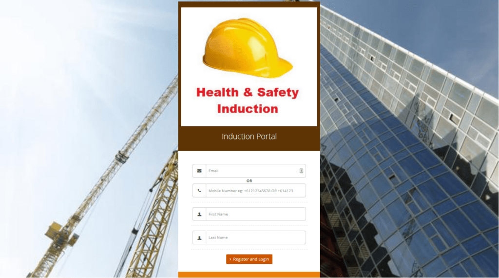 Construction online induction - Global Online Induction Training
